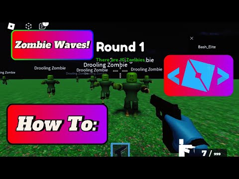 How To Script: Zombie Wave/Round System! (2025) ROBLOX