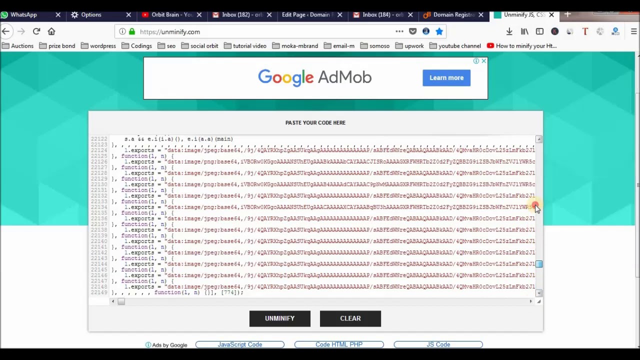 How To Unminify CSS and JS Files