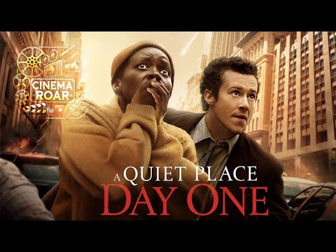 A Quiet Place Day One (2024) Review | Origins of Terror Unveiled! 🔥 #AQuietPlace #DayOne #CinemaRoar