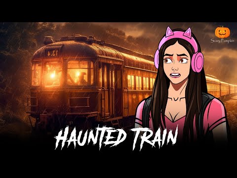 Haunted Train | Bhutia Train | Scary Pumpkin | Hindi Horror Stories | Animated Stories