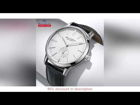 Latest Products You Must Know! Seagull New Business Watch Men's Mechanical Wristwatches 50m Waterp