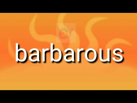 Barbarous Antonym with meaning//Googul Dictionary//