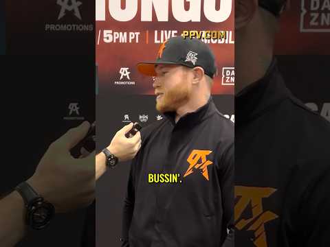 Teaching Canelo slang terms 😅 #boxing