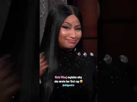 Nicki Minaj's First Ever Lyrics She Wrote 😂