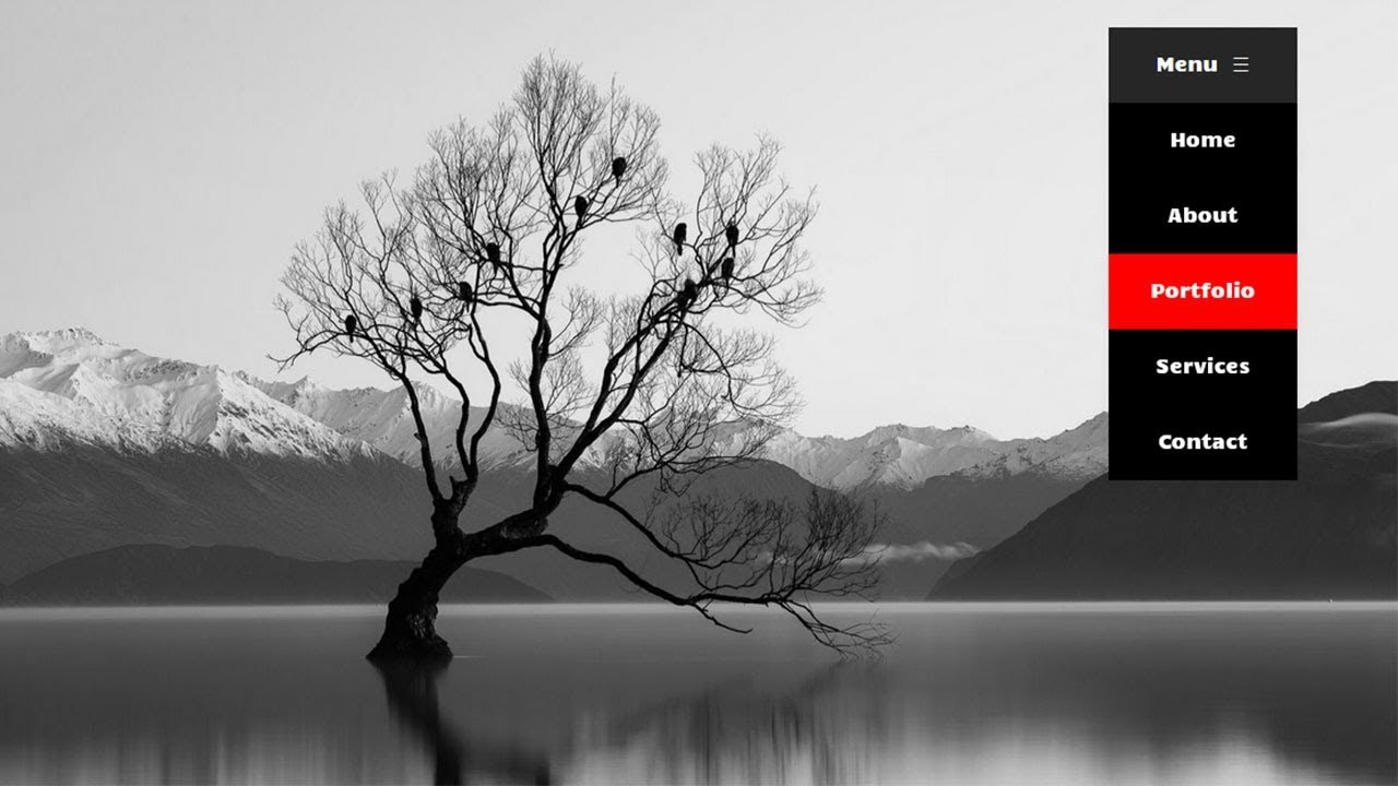 Dropdown Menu on hover Animation | Hover Dropdown  Menu CSS