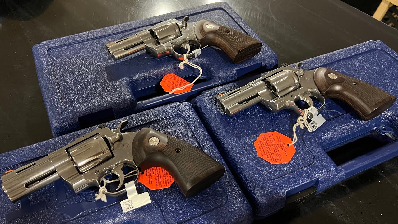 2022 3 Inch Colt Python Differences