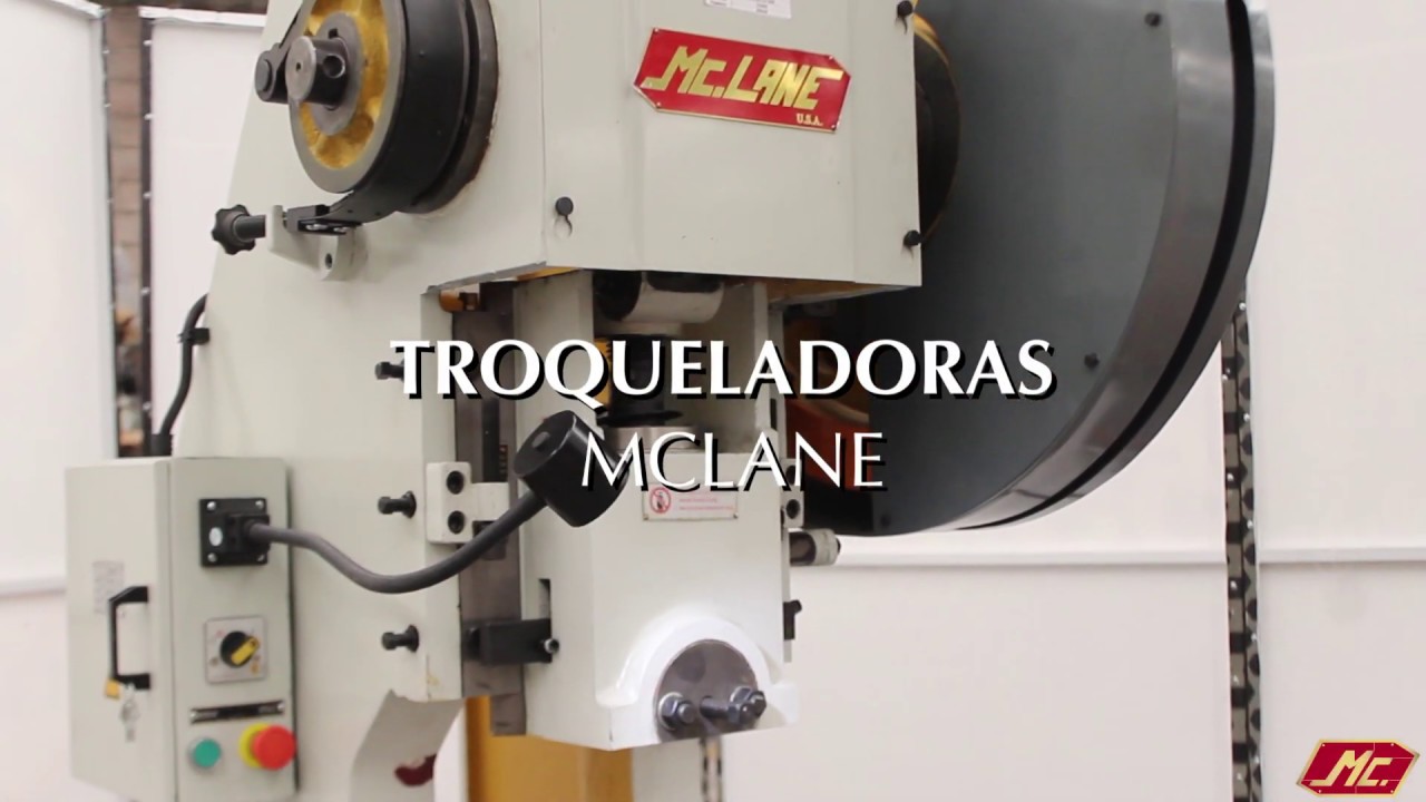 #Troqueladoras McLane