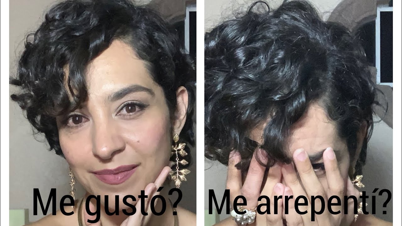 I got a curly pixie cut!!! 😱 Here's everything step by step!!