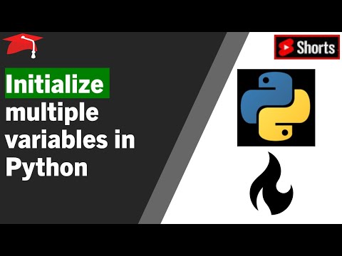 Python: Assign values to multiple variables #shorts