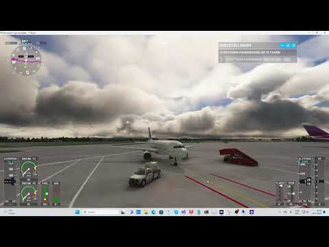 Using AI in MS 2020 flight simulator to request airport services