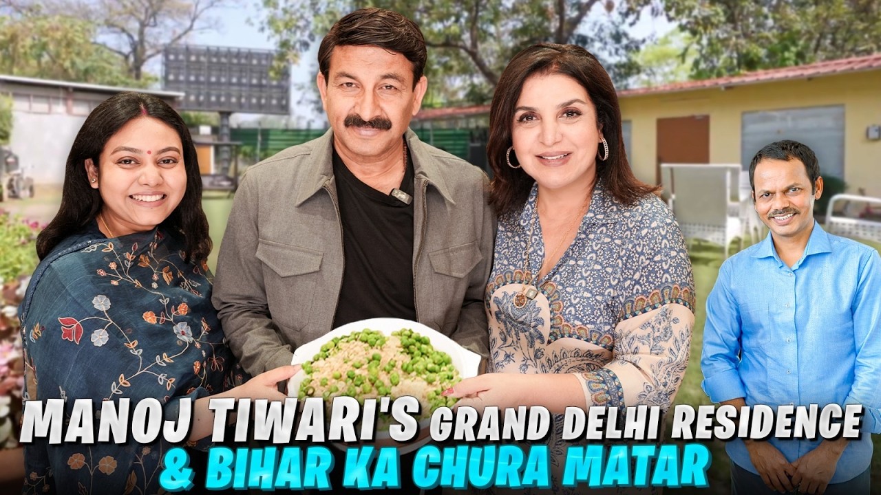 Manoj Tiwari’s Beautiful Family, Delhi Mein Grand Mansion & Bigg Boss Memories!