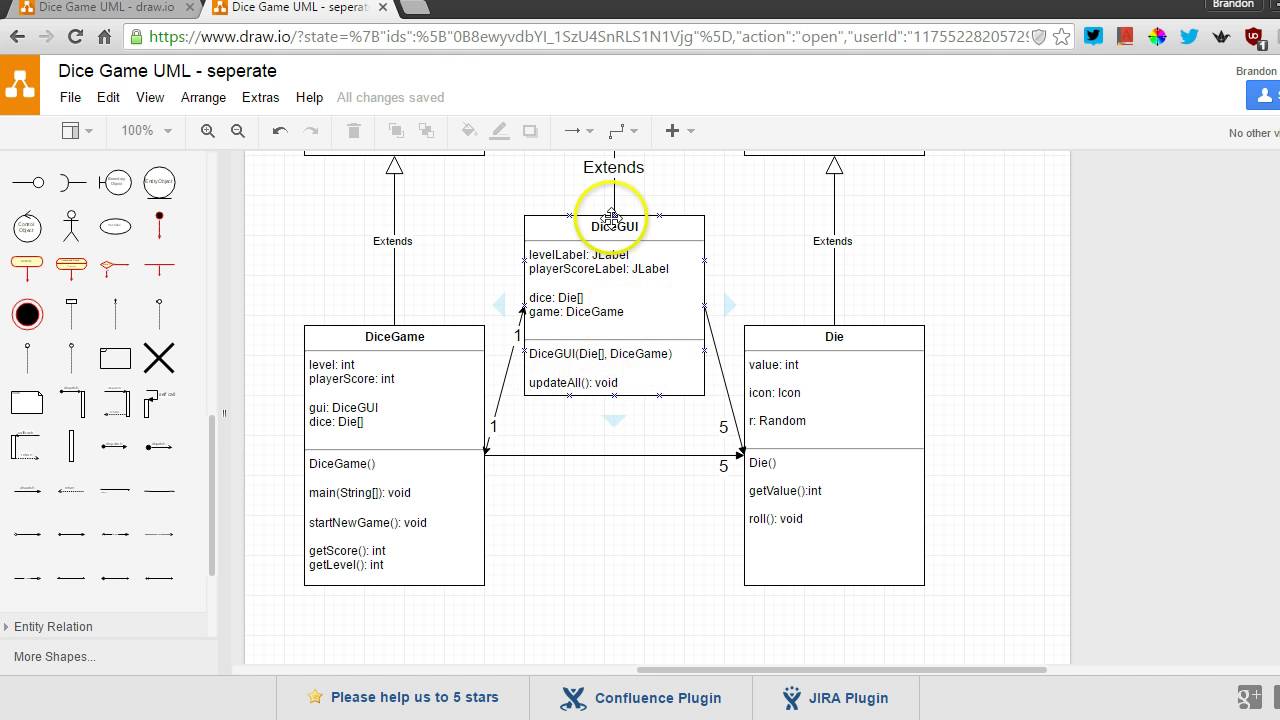 Designing with UML - basics (Java)