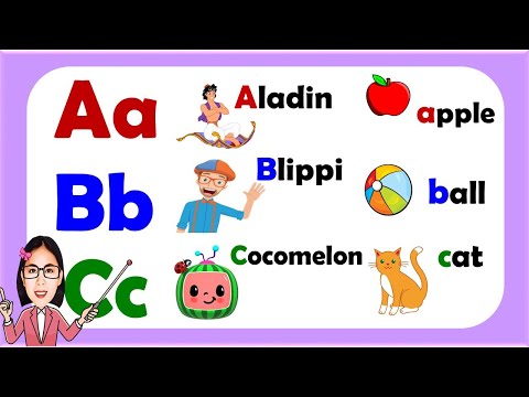Learn the alphabet_Part2 | Learn ABC | Alphabet flashcard | Learning video for kids |