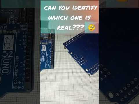 Arduino UNO real vs fake!!! which is real??? # identify