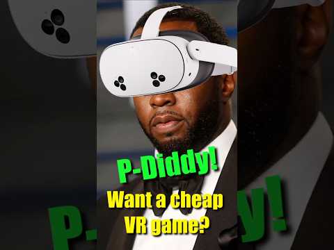 Thank P-Diddy for making this GREAT VR shooter $3 😂😂 #questaffiliate #quest3s
