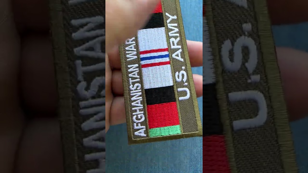 Military Iron On Patch P1262