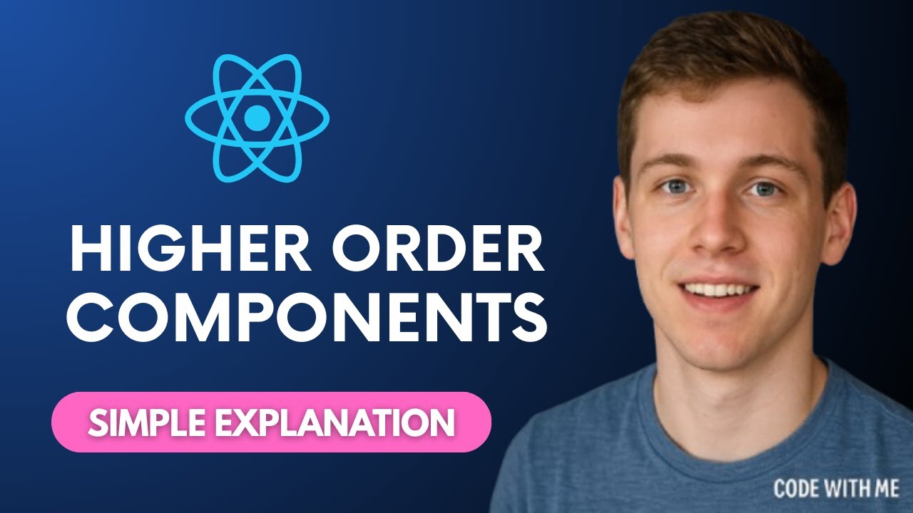React Higher-Order Components (HOC) Explained Simply | Code With Me