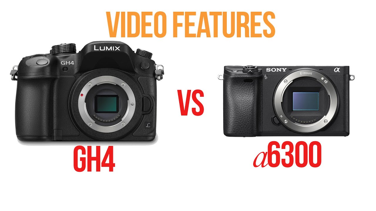 Sony a6300 vs Panasonic GH4 (Video Features Compared)