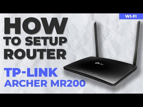 ✅ How to Setup TP-Link Archer MR200