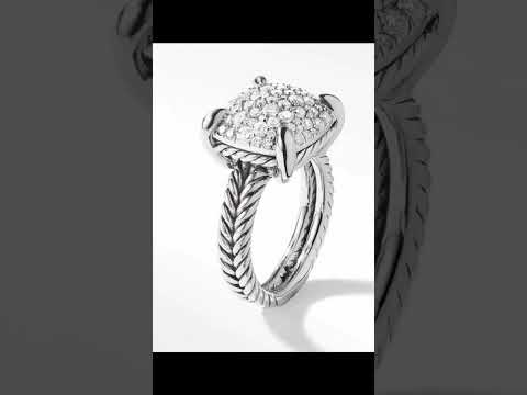David Yurman FAKE vs REAL Pave Diamond Ring: SOLD on Ebay, Poshmark, Mercari.
