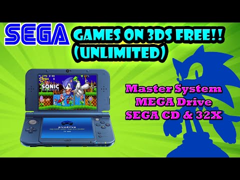 How to Play SEGA Games on your Modded 3DS!! (PicoDrive Guide 2023)