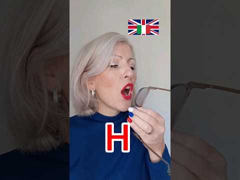 INGLESE COME PRONUNCIARE L'H #shorts #inglese #pronunciation #pronunciainglese #letsgo