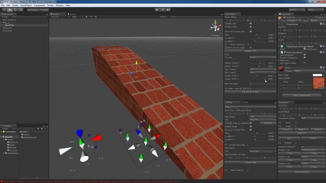 3D TileMap Editor DE - Setup & Functions