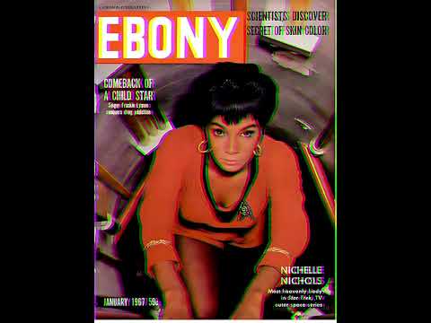 Nichelle Nichols, Star Trek, Ebony Magazine, January 1967 #uhura #nichellenichols #startrek