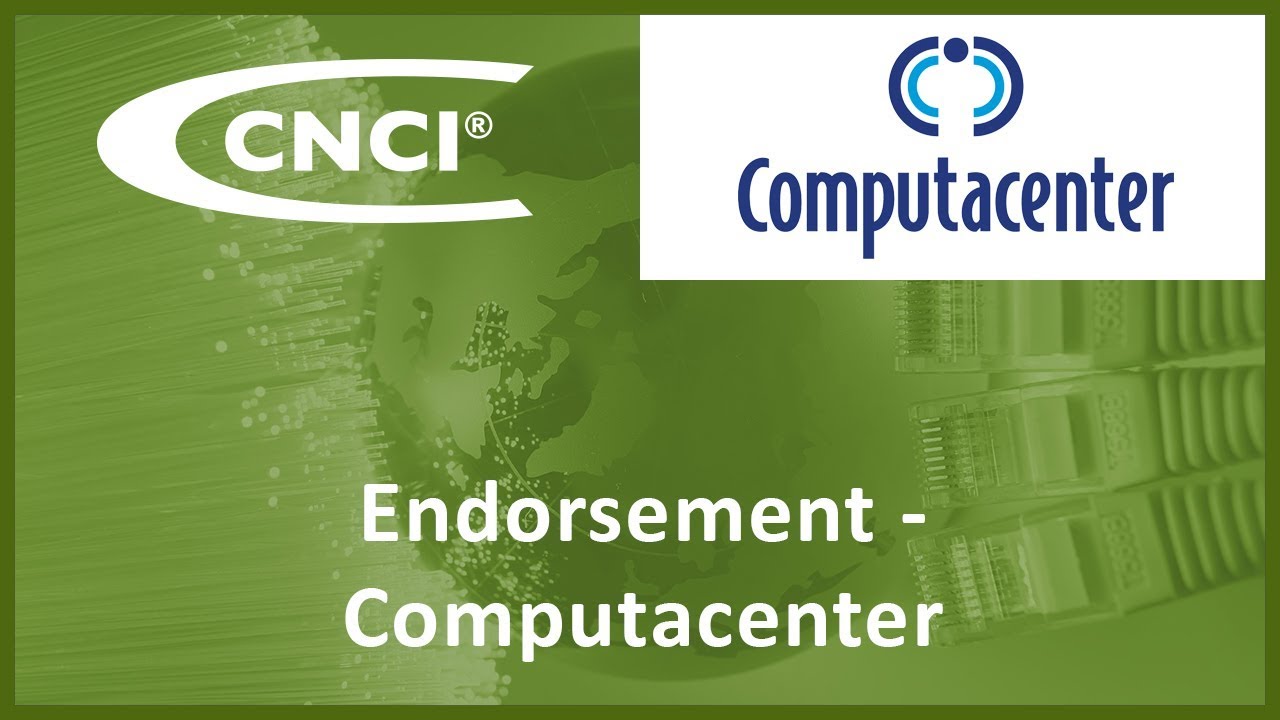 CNCI Endorsement Computacenter