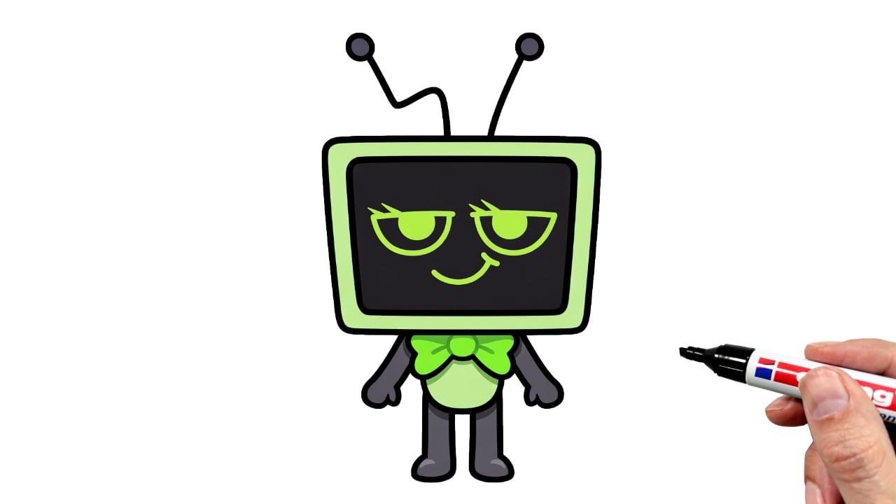 How to Draw Vee From Dandy's World