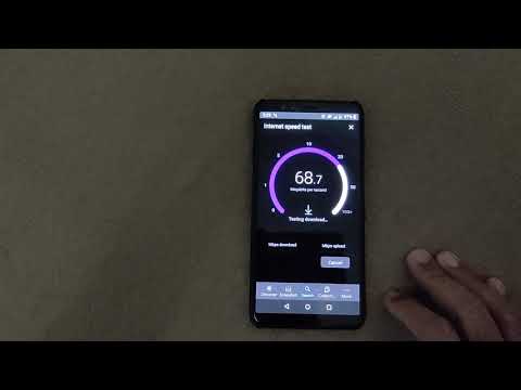 A quick speed test with Virgin Media broadband 100 mbps connection.