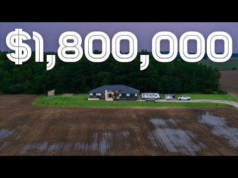 Inside a Rare 50 Acre Luxury Farm Estate | Custom Home, Trails & Workable Land Near Dresden ON