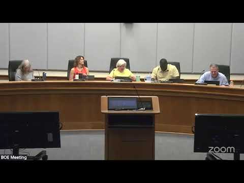 BOE Meeting Mon Jun 23, 2025