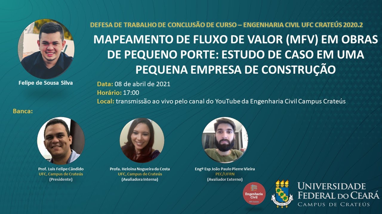DEFESA DE TCC FELIPE DE SOUSA SILVA (ENG. CIVIL 2020.2)