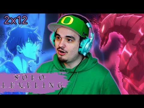 JINWOO, KING OF THE HUMANS | Solo Leveling Season 2 Episode 12 REACTION