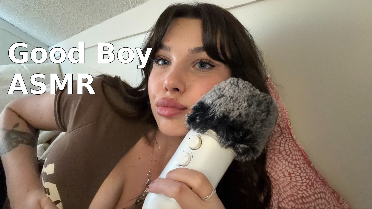 Good Boy ASMR (mommy, soft spoken, pitch change, whispering)