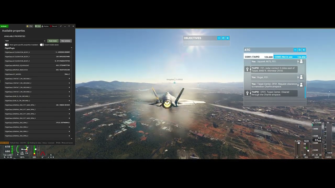 Simhub MSFS Plugin reading Trial2