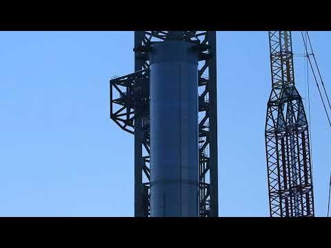Test stream with Live U Solo Encoder: Booster from Dunes with Nikon at Starbase SpaceX Launch Site