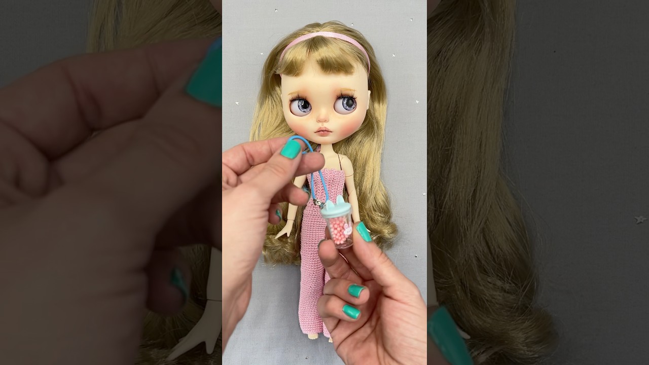 Accesorios de muñeca!👑 #doll #blythe #kawaii #boneca #toys #muñecas