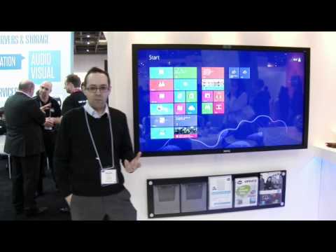 BenQ T650 65" interactive flat panel display