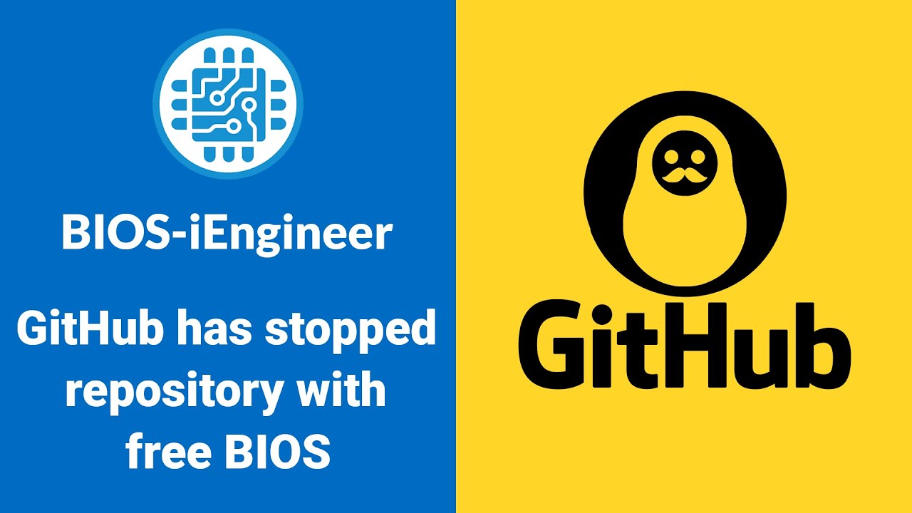 GitHub has stopped free BIOS repository.
