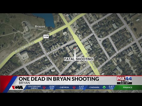 Fatal Bryan shooting victim identified