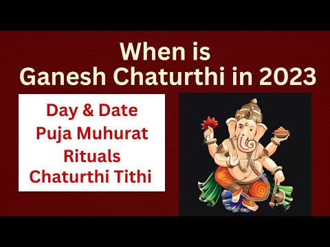 Ganesh Chaturthi 2023: Date, Time, History & significance | When is Ganesh Utsav in 2023 #ganpati