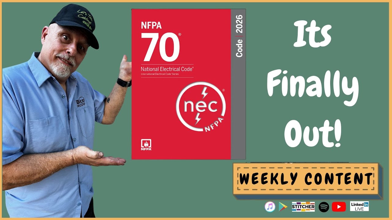 From Low Voltage to Limited Energy: What the 2026 NEC Really Changes | RCDD