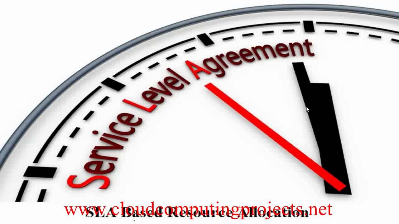 SLA RESOURCE ALLOCATION CLOUDSIM PROJECTS