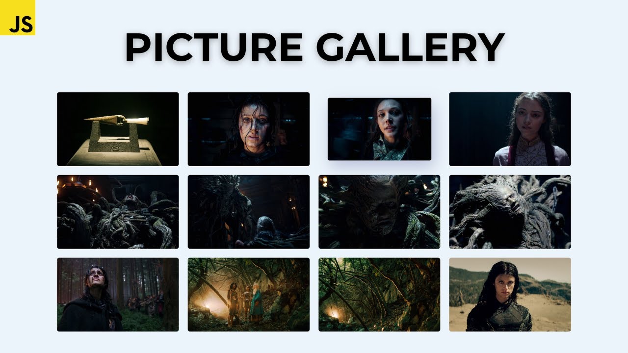 How I Made Responsive Image Gallery Using HTML CSS & JavaScript