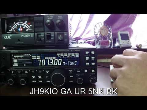 絶版となったFT-450Dでモールス通信