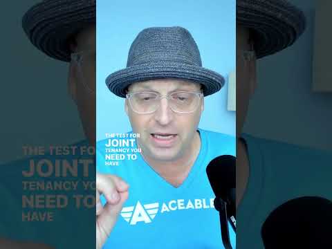 Acronym to Remember Joint Tenancy | Real Estate Exam