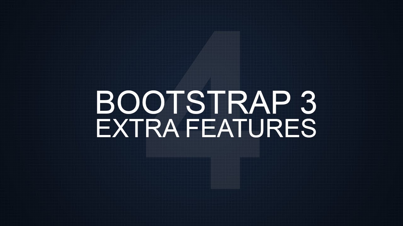 Bootstrap 3 Extra Tutorials - #4 - Carousel (Image Slider)