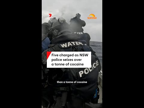Five charged as NSW police seizes over a tonne of cocaine